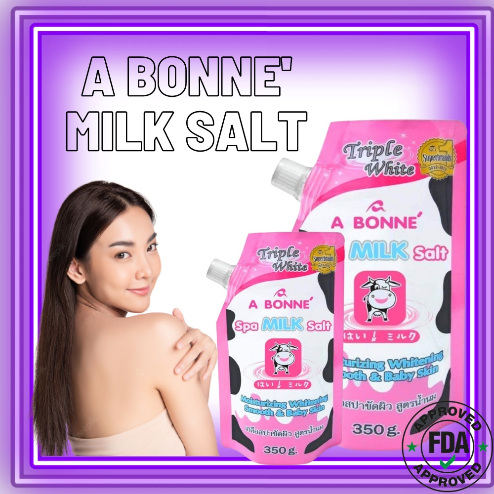 original a Bonne milk spa body bath salt scrub smooth like a baby ...
