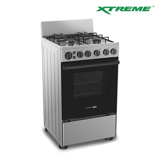 XTREME Gas Range 4 Burner 55L Oven Free Standing Stainless Material ...