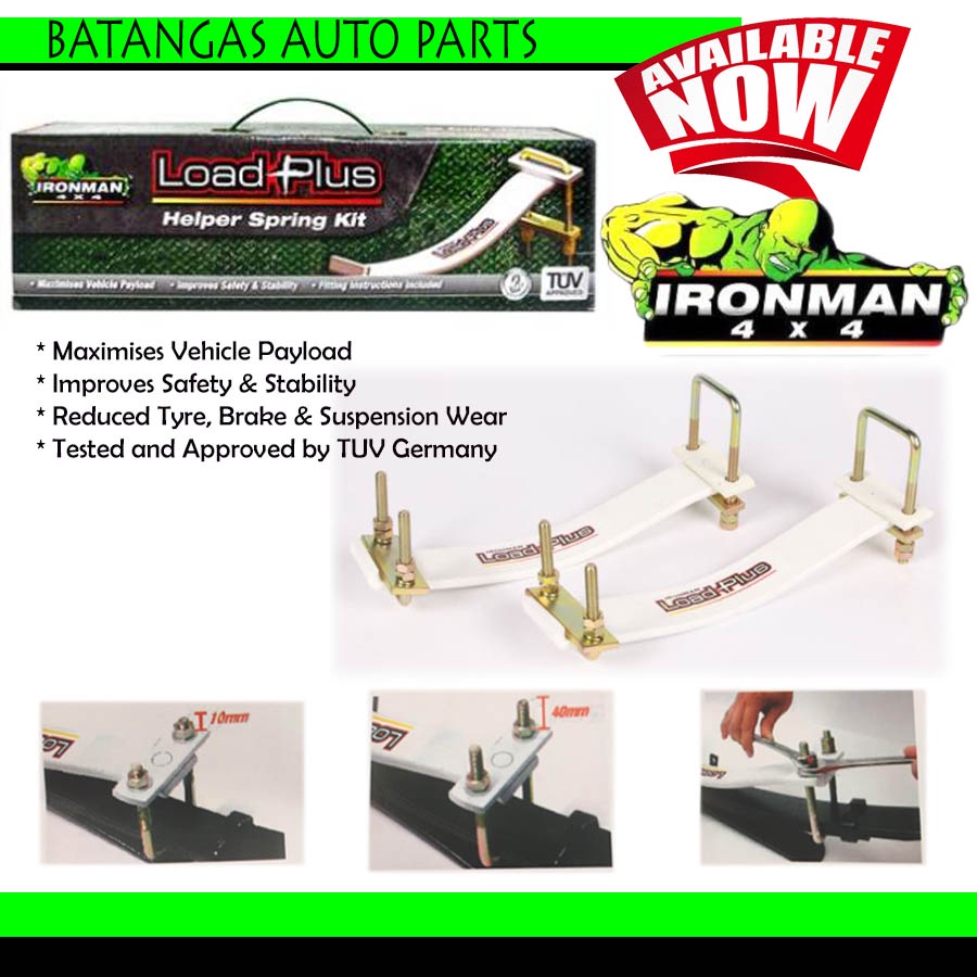 IRONMAN LOAD PLUS HELPER SPRING KIT LP4 FOR TOYOTA LANDCRUISER | Shopee ...