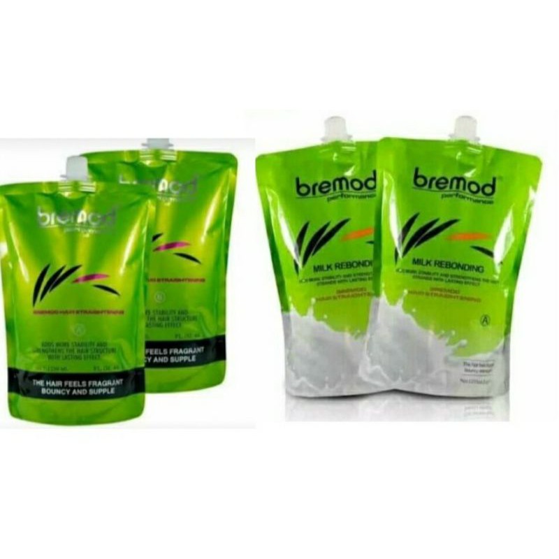 Bremod Hair Rebonding Straightening Set 1250ml | Shopee Philippines
