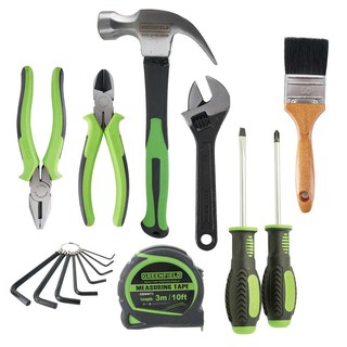 GREENFIELD 17 Piece General Purpose Tool Kit with Tool Box | Shopee ...