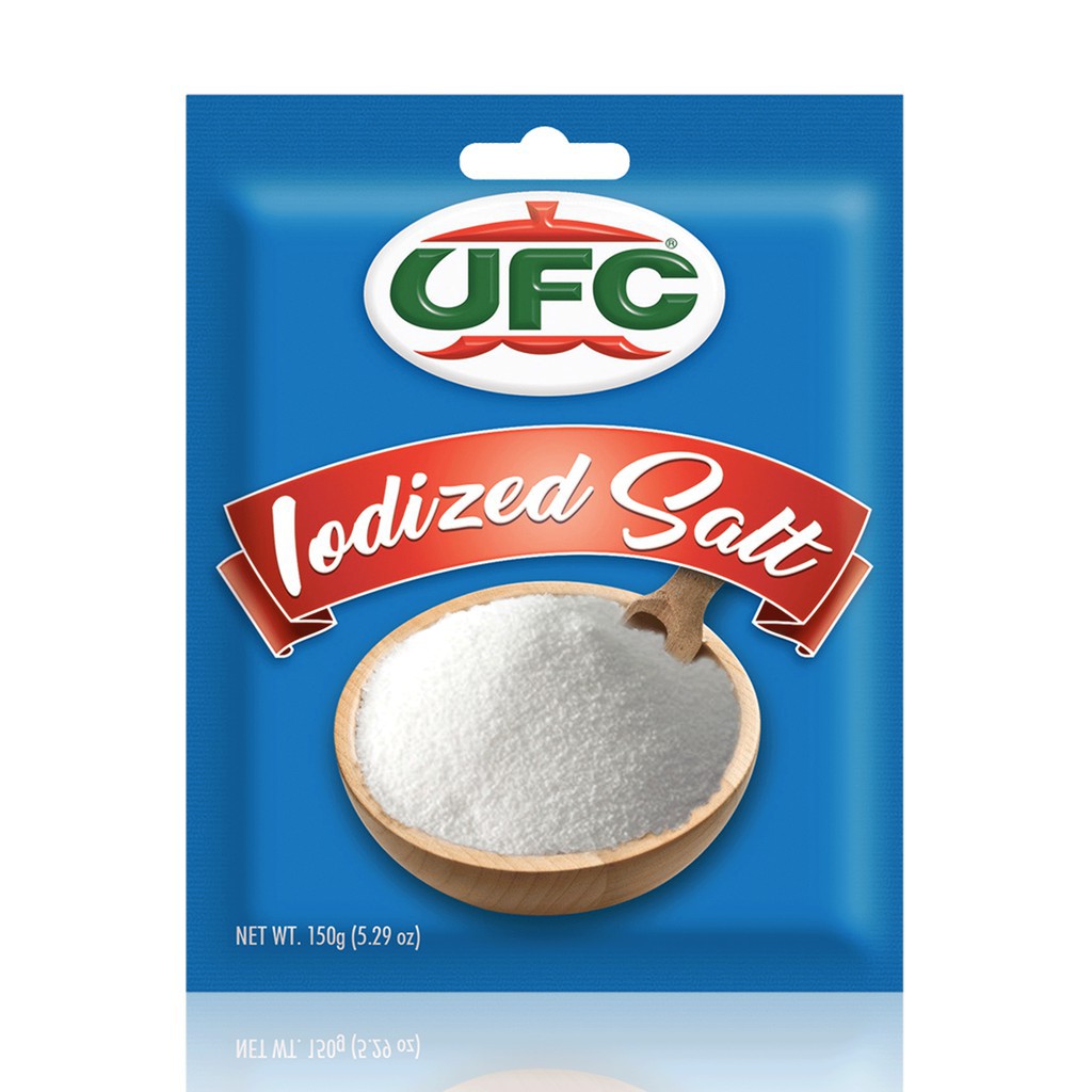 UFC Iodized Salt 150g | Shopee Philippines