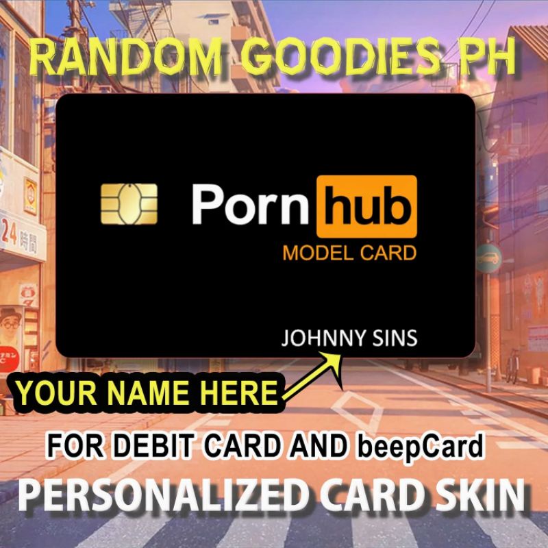ATM/Debit card skin sticker (hub model) | Shopee Philippines
