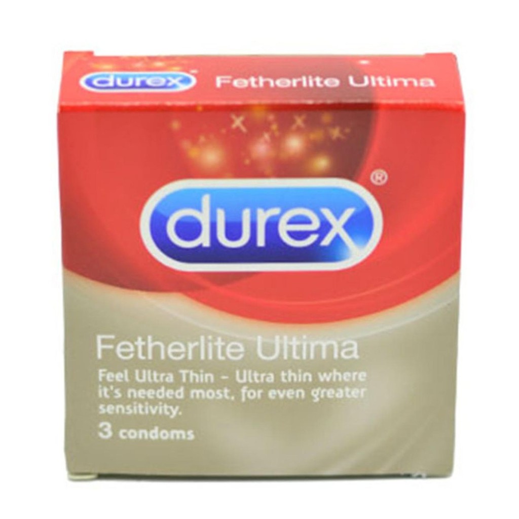 Durex Featherlite Ultima Condom 3s | Shopee Philippines