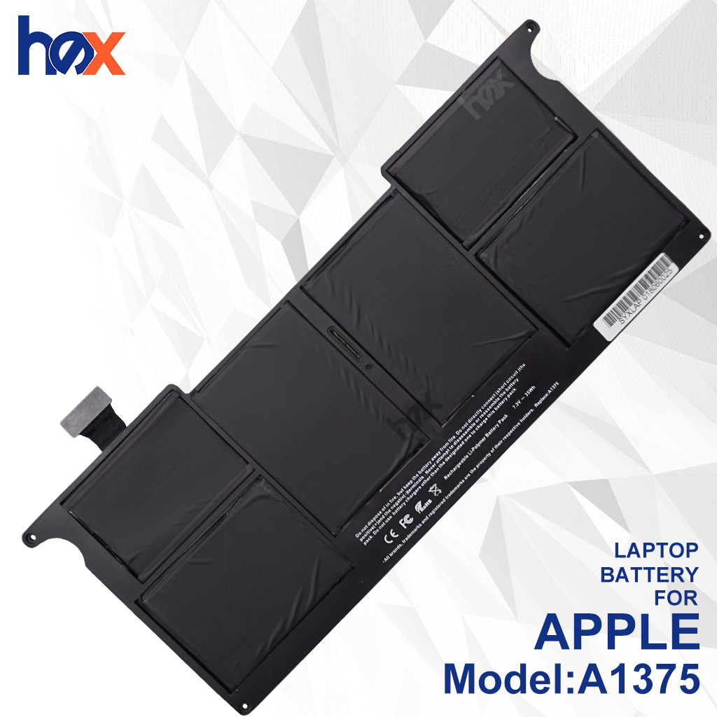 A1375 Battery for Apple Macbook Air 11 inch A1370 Late 2010 MC505LL/A ...