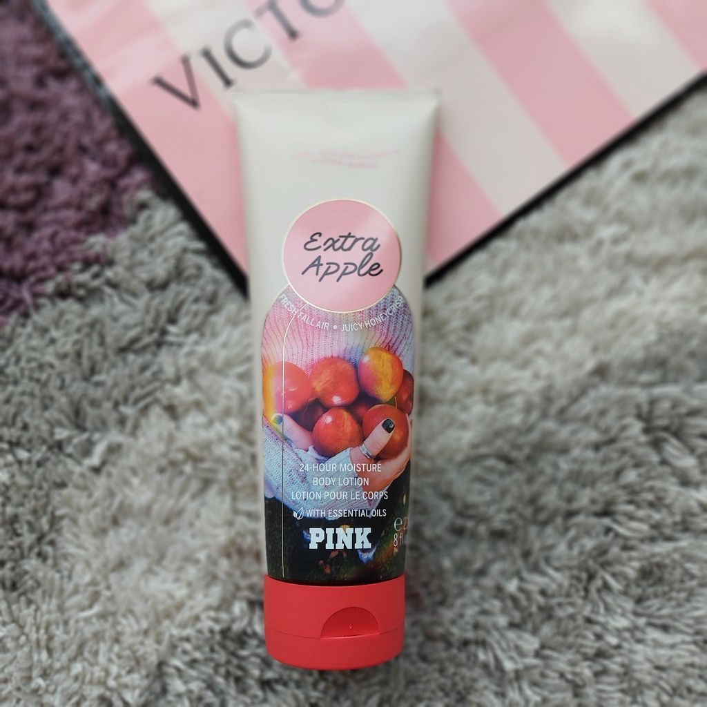 Original Victoria's Secret USA Pink - Extra Apple Hand & Body Lotion ...
