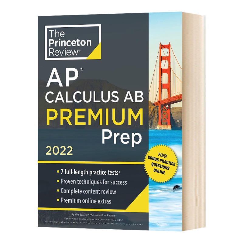 Princeton Review AP Calculus AB 2022 Value-Added Edition Princeton ...