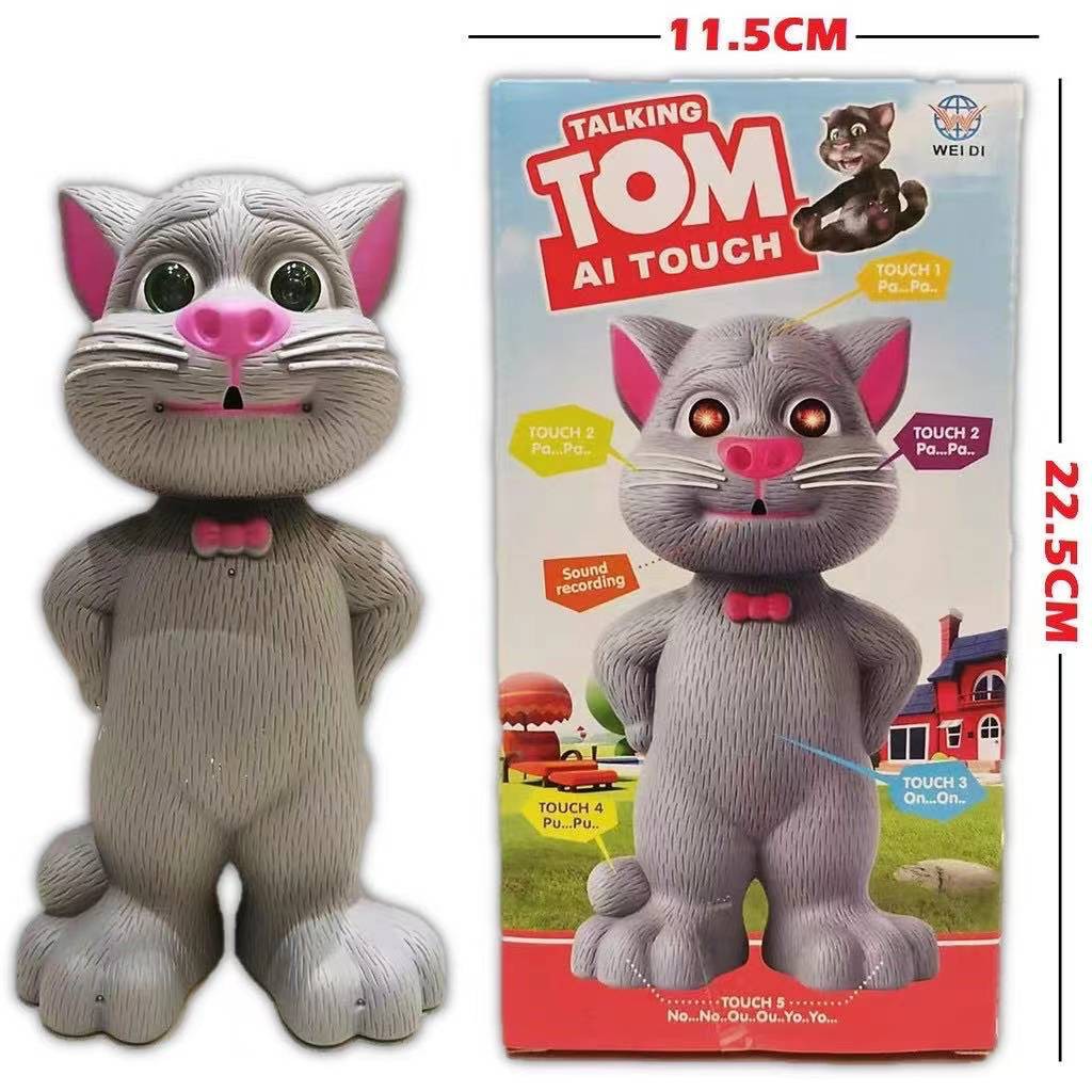 ToyWorld Talking Tom AI Touch Battery Operated Good Quality Talking Tom ...