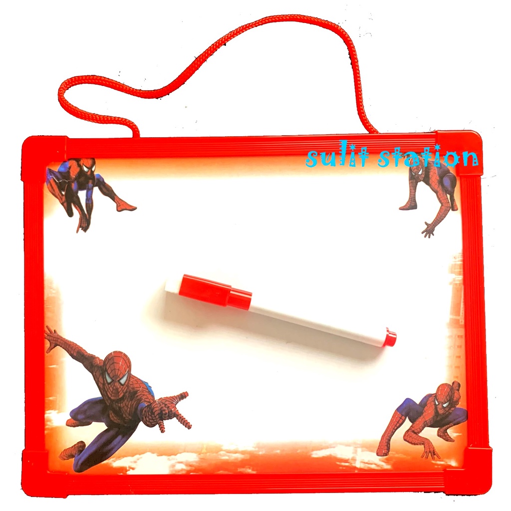 2in1 SUPER HERO SPIDERMAN SPIDER MAN DRAWING WRITING EDUCATIONAL ...