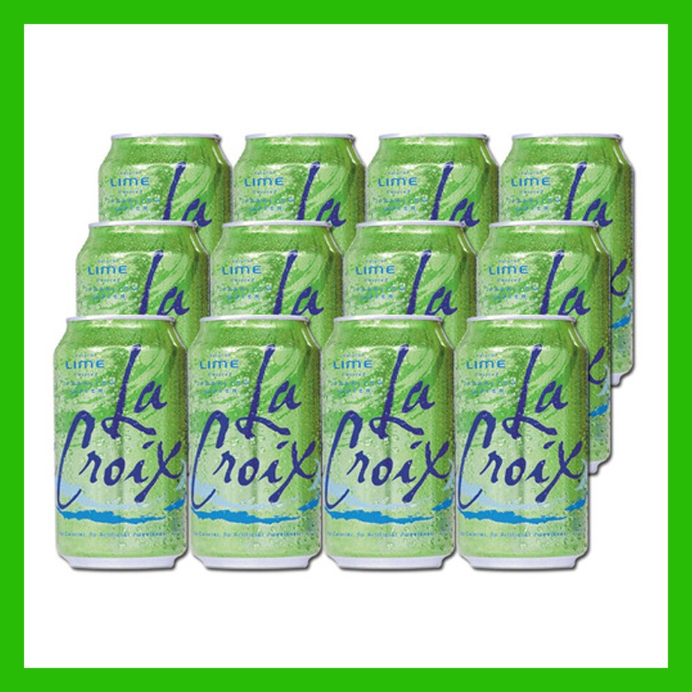 LaCroix Sparkling Water Lime 12 Pack (355ml per Can) | Shopee Philippines