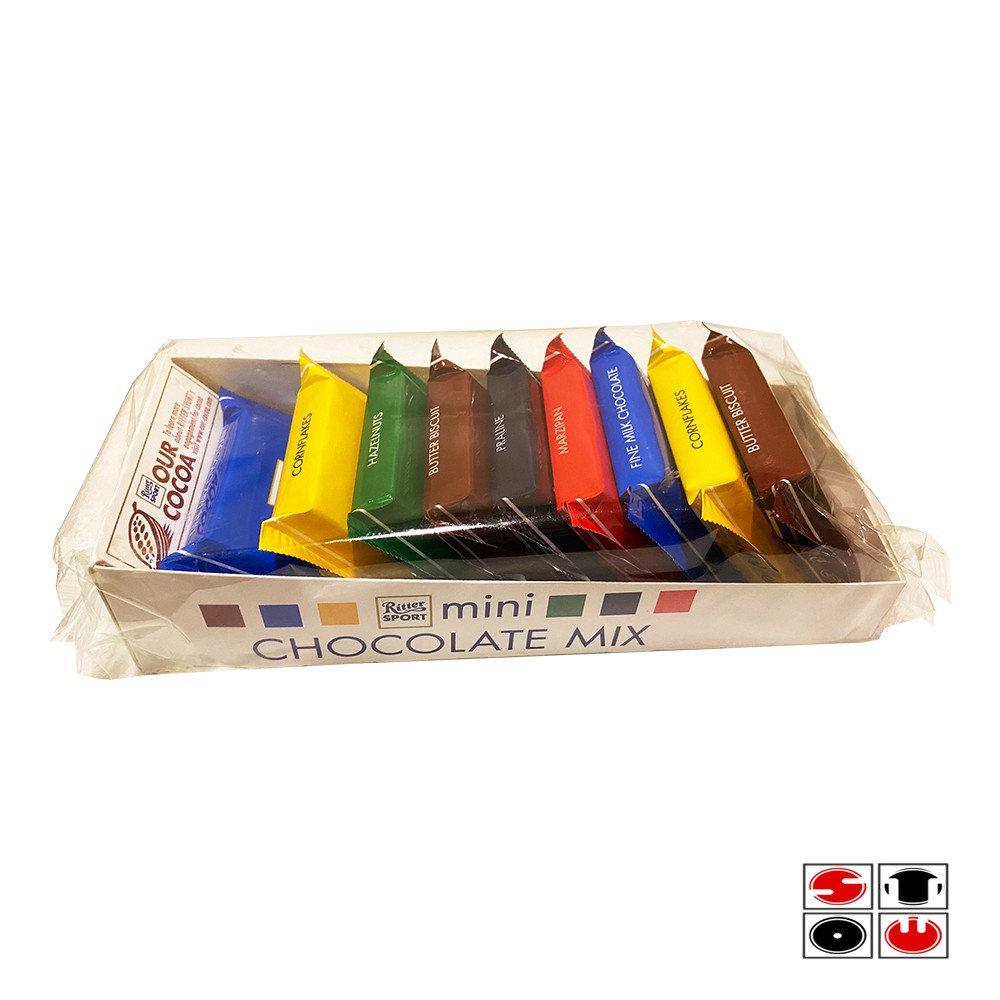 Ritter Sport Mini Chocolate Mix (1 Set) | Shopee Philippines