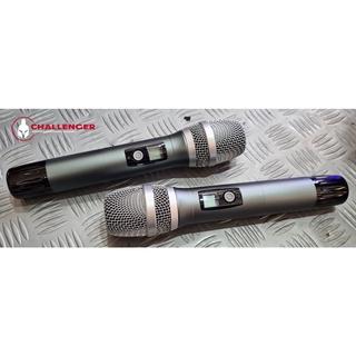 Challenger GST Dual Handheld Wireless Microphone with Changeable ...