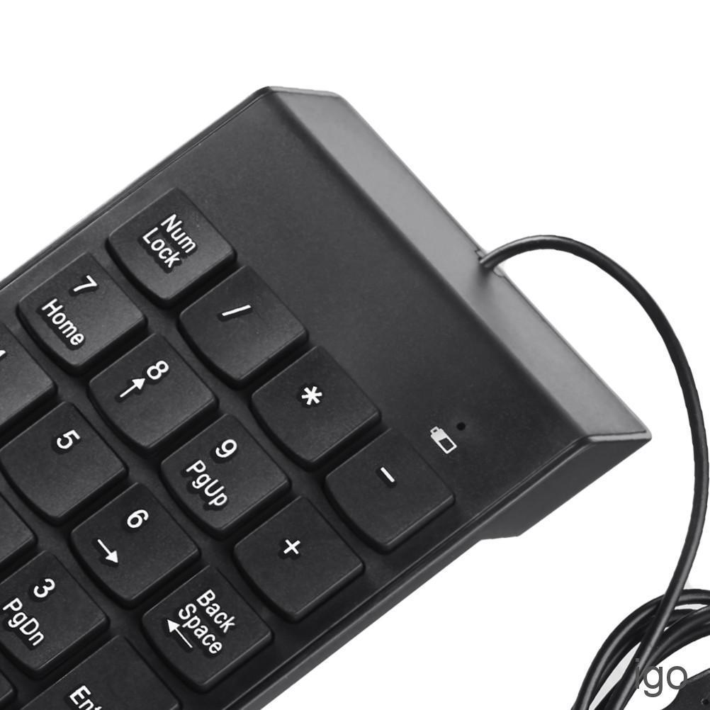 USB Number Pad Numpad Numeric Keypad 18 Keys Keyboard For Laptop Deskto PC | Shopee Philippines