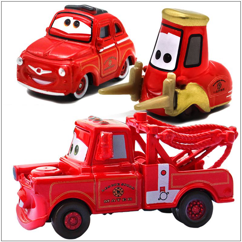 Disney Pixar Car Red Mater Racer Cappuccino Alloy Car Model Children ...