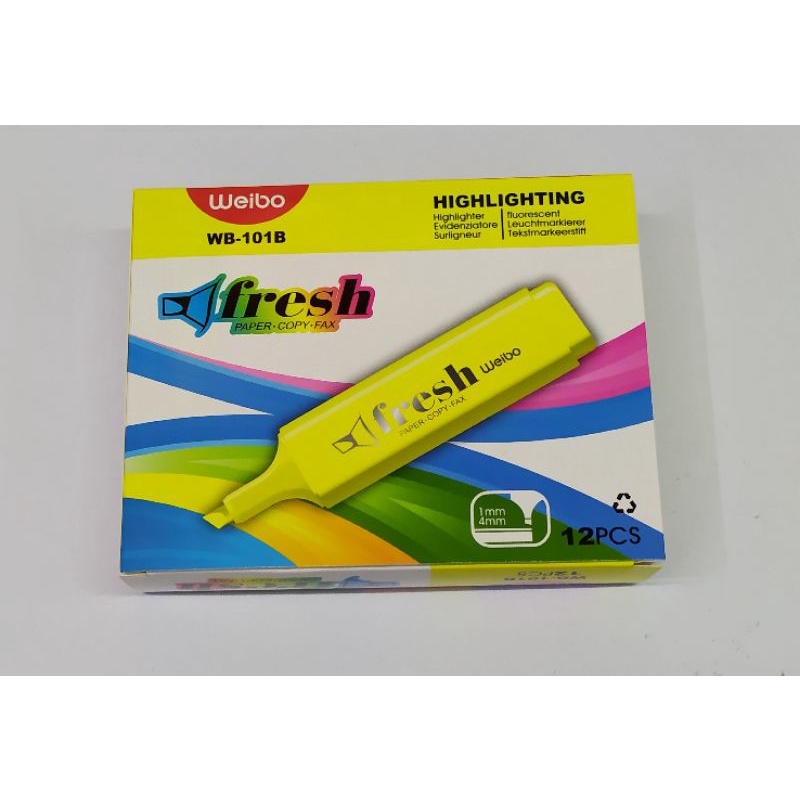 HIGHLIGHTING MARKER (per box) | Shopee Philippines