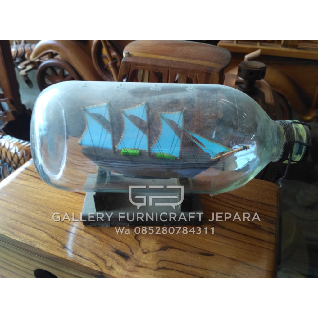 Antique Big Bottle Ship Pinisi Pinisi Botol Besar | Shopee Philippines