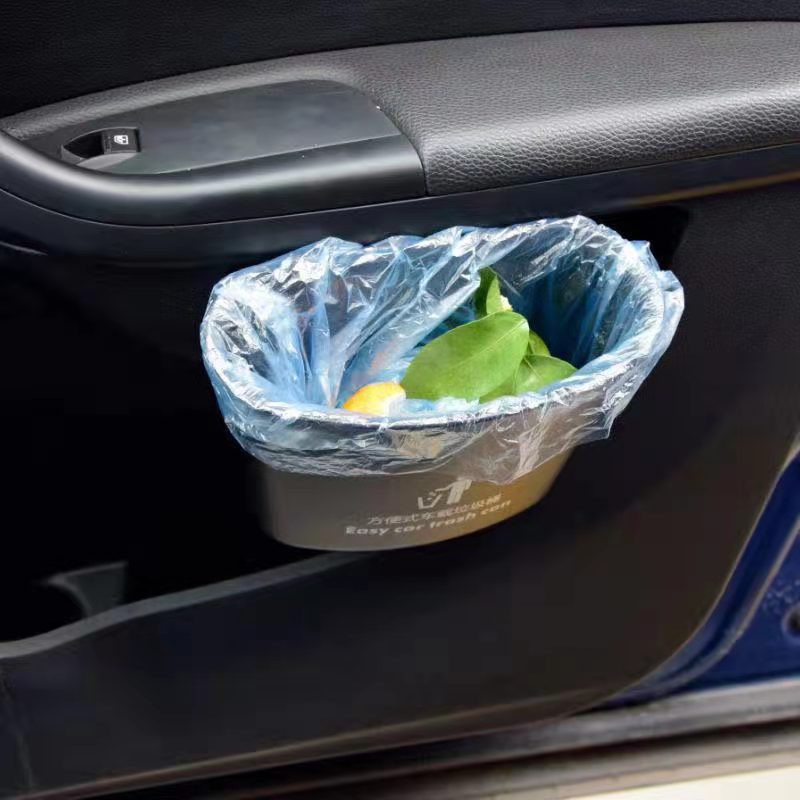 Car Trash Bin Waterproof Car Rubbish Bin Tong Sampah Kereta Can Bin ...