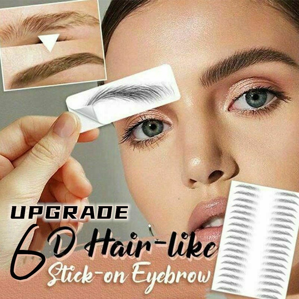 Waterproof and durable eyebrow tattoo stickers eyebrow stickers one ...
