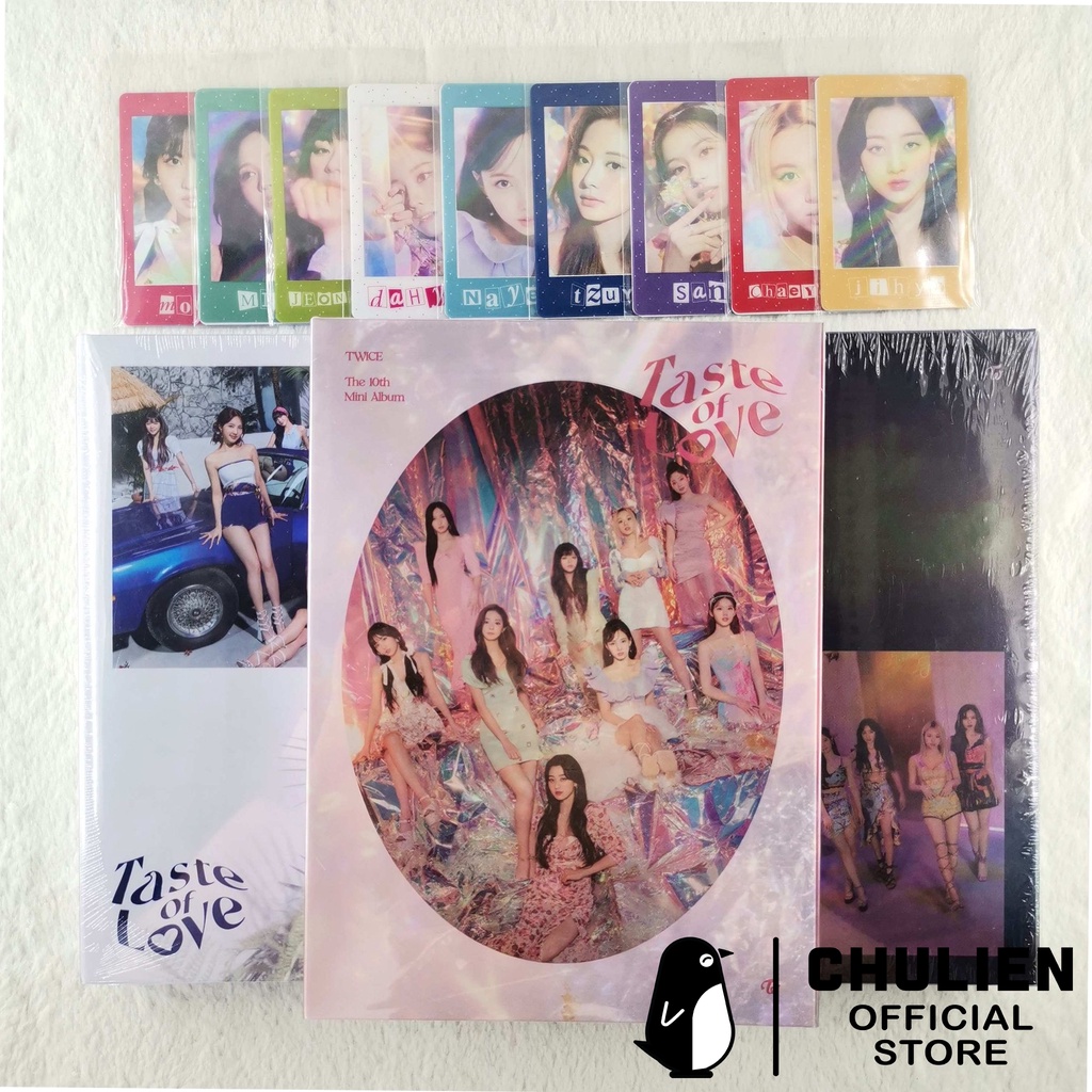 TWICE 10th Mini Album - Taste of Love + Withdrama Preorder Benefit ...
