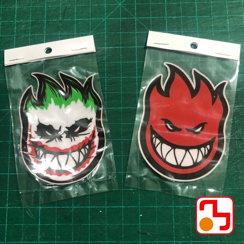 Spitfire Logo Sticker Laminated set of 2 | Shopee Philippines