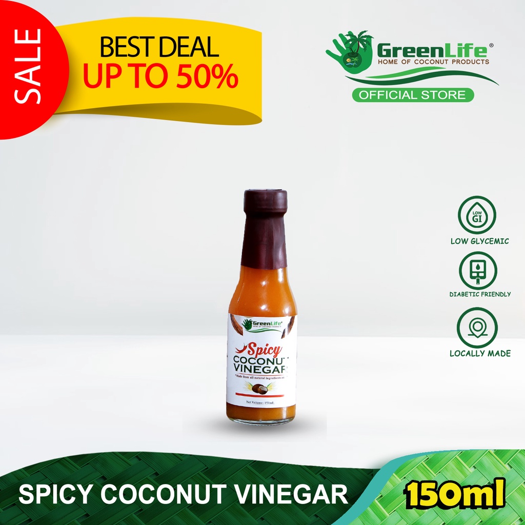 Coconut Spicy Vinegar 150ml same with TUBA COCONUT SAP SINAMAK ...