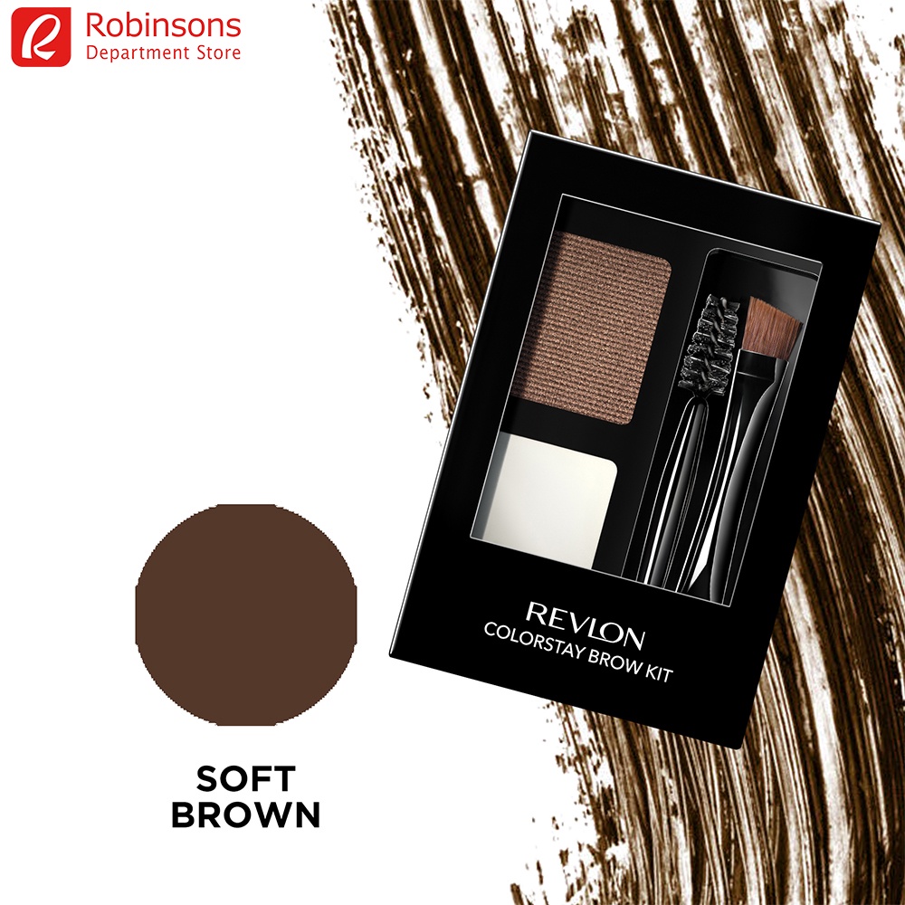 Revlon Colorstay Brow Kit, Soft Brown | Shopee Philippines