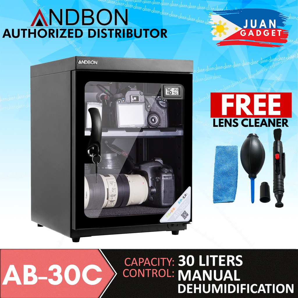 Andbon AB-30C Dry Cabinet Box 30L Liters Digital Display with Manual ...