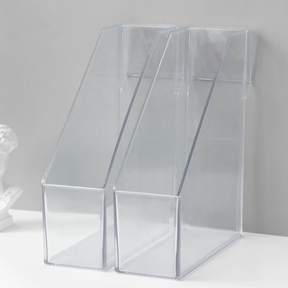Minimalist Acrylic Slanted Office File Holder Organizer Desk File ...