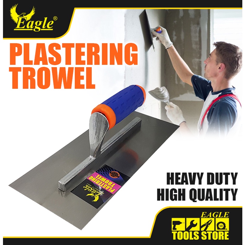 Heavy Duty Plastering Trowel Plastic Handle ( Rodela ) Eagle ...