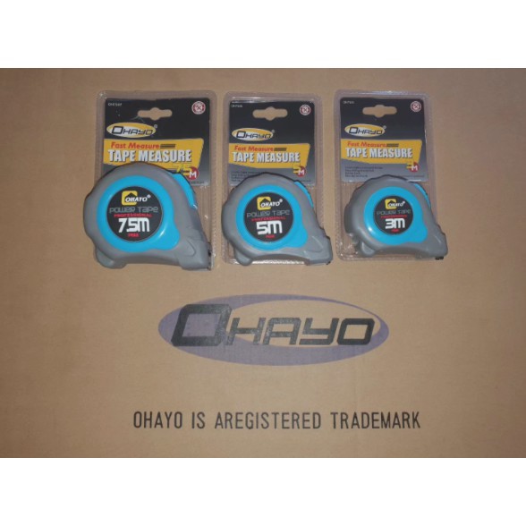 Tape measure ohayo tape measure with auto stopper and auto lock 3m ...
