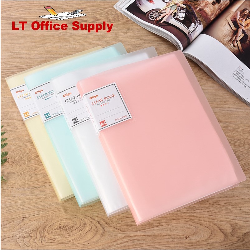 Clearbook A4 non-refillable information booklet test paper folder ...