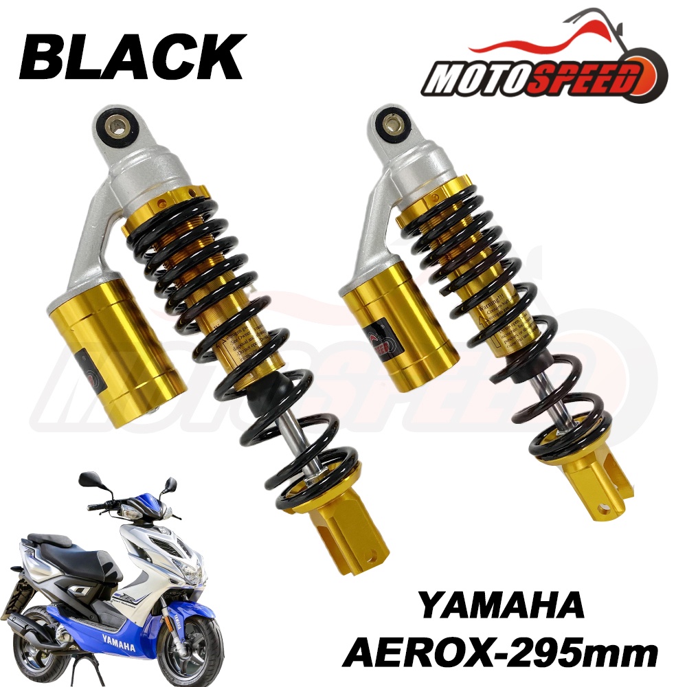 1 Pair 295mm with Gas Tank Rear Dual Shock Absorber For Nmax Aerox PCX ...