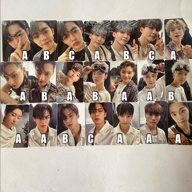 Seventeen Face the Sun Pioneer Photocard (Scoups, Jeonghan, Joshua, Jun, Hoshi, Wonwoo, Mingyu ...