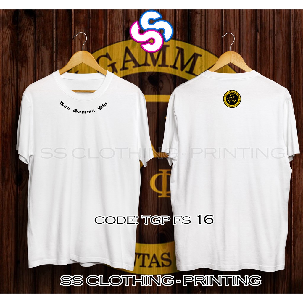 TAU GAMMA FRAT SHIRT 2021 Design - Triskelion Shirt | Shopee Philippines