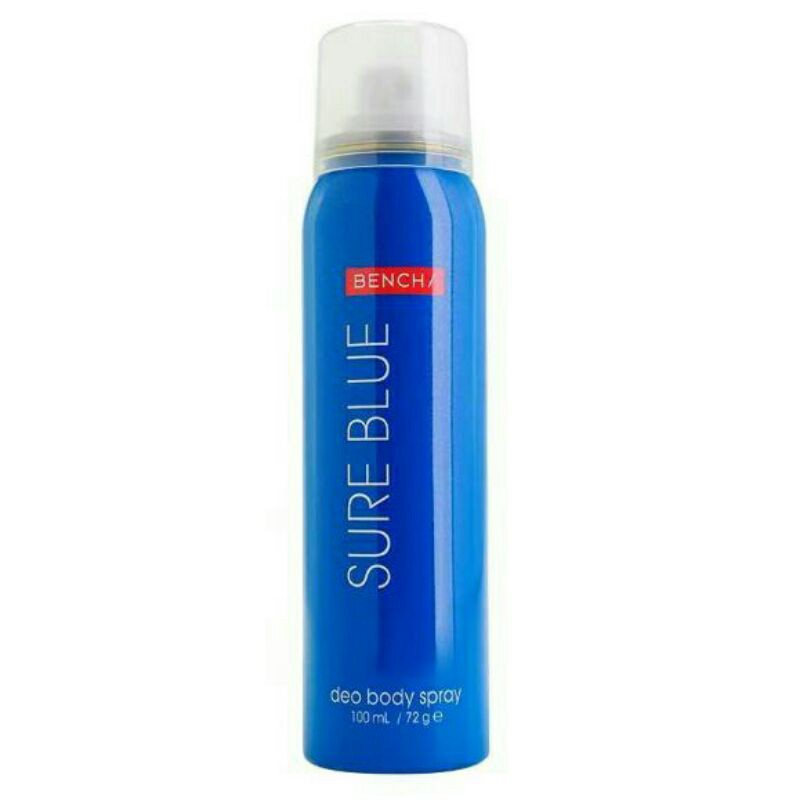 BENCH SURE BLUE DEO BODY SPRAY (100ML) | Shopee Philippines