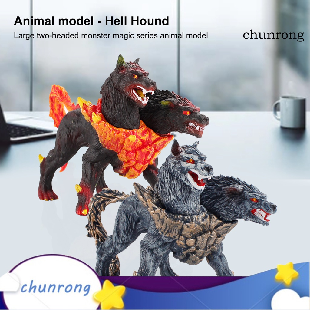 CR--Hand-painted Cerberus Model Vivid Large Size Realistic Cerberus ...