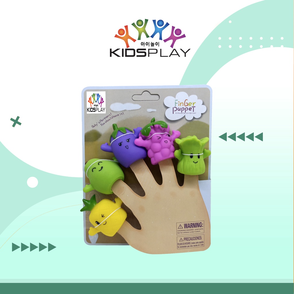 Kids Play Toys Finger Puppet Fruits | Shopee Philippines