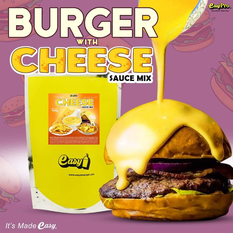 EASYPRO - Cheese Sauce Powder Mix 500g | Shopee Philippines