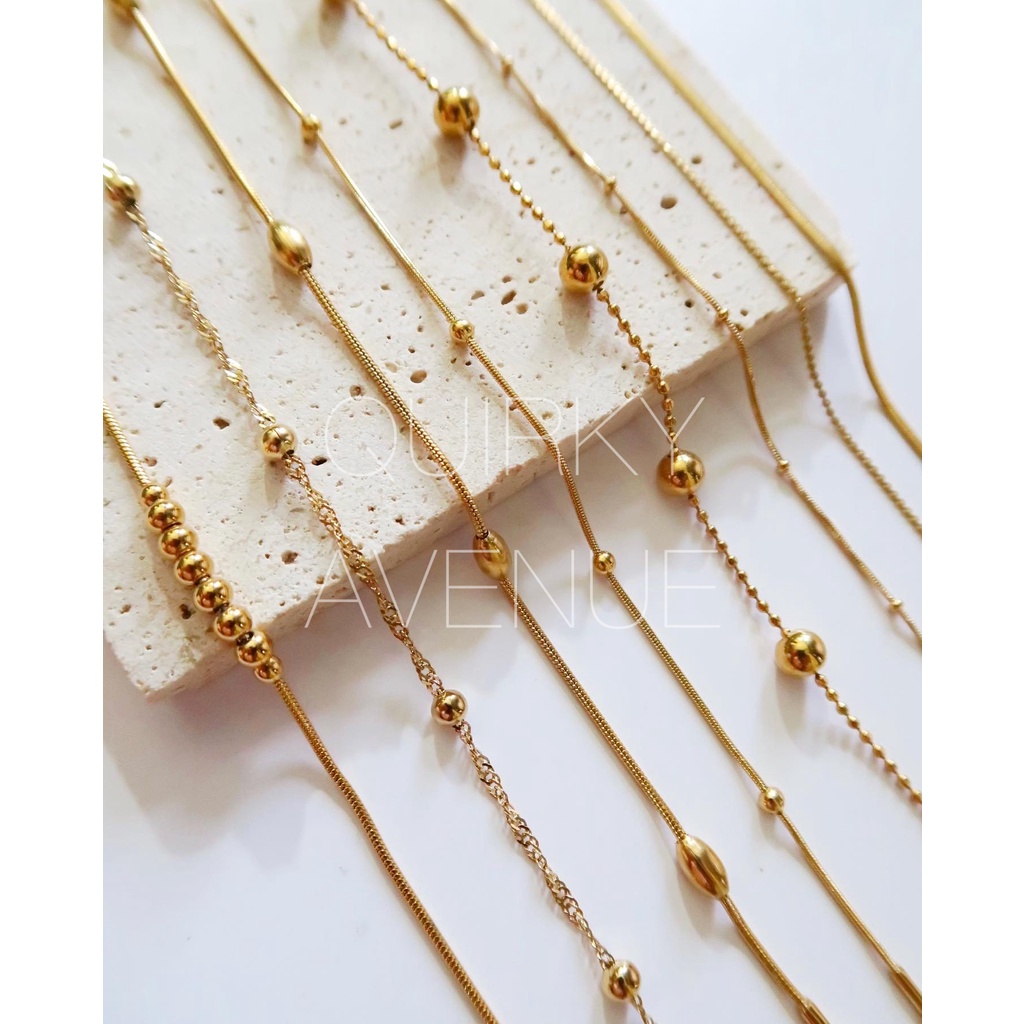 Minimalist Chain Bracelets | Shopee Philippines