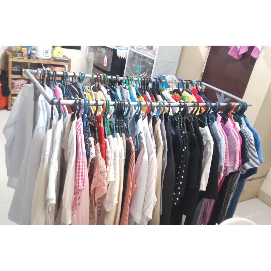 4x4ft Double Barrel Detachable Sampayan Heavy Duty (Bakal) Actual Photo ...