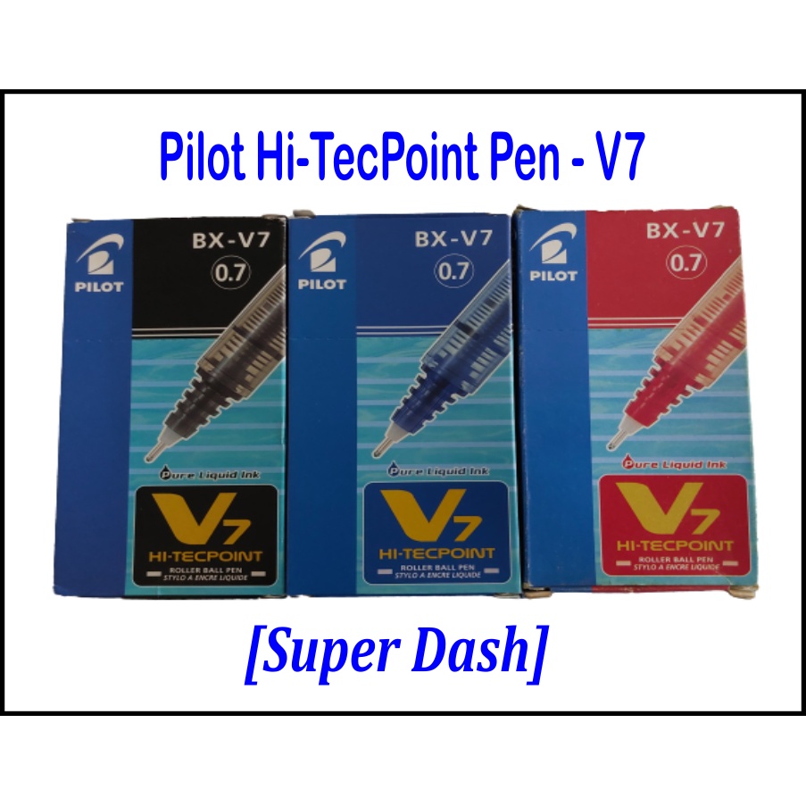 Pilot Hi-TecPoint V7 Sign Pen 0.7mm Point Tip - Sold per Pc [Original ...