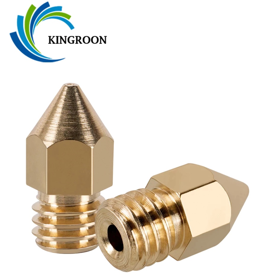 1PC Kingroon 3D Printer Nozzle MK8 1.75mm Brass Extruder Nozzle 0.2mm ...