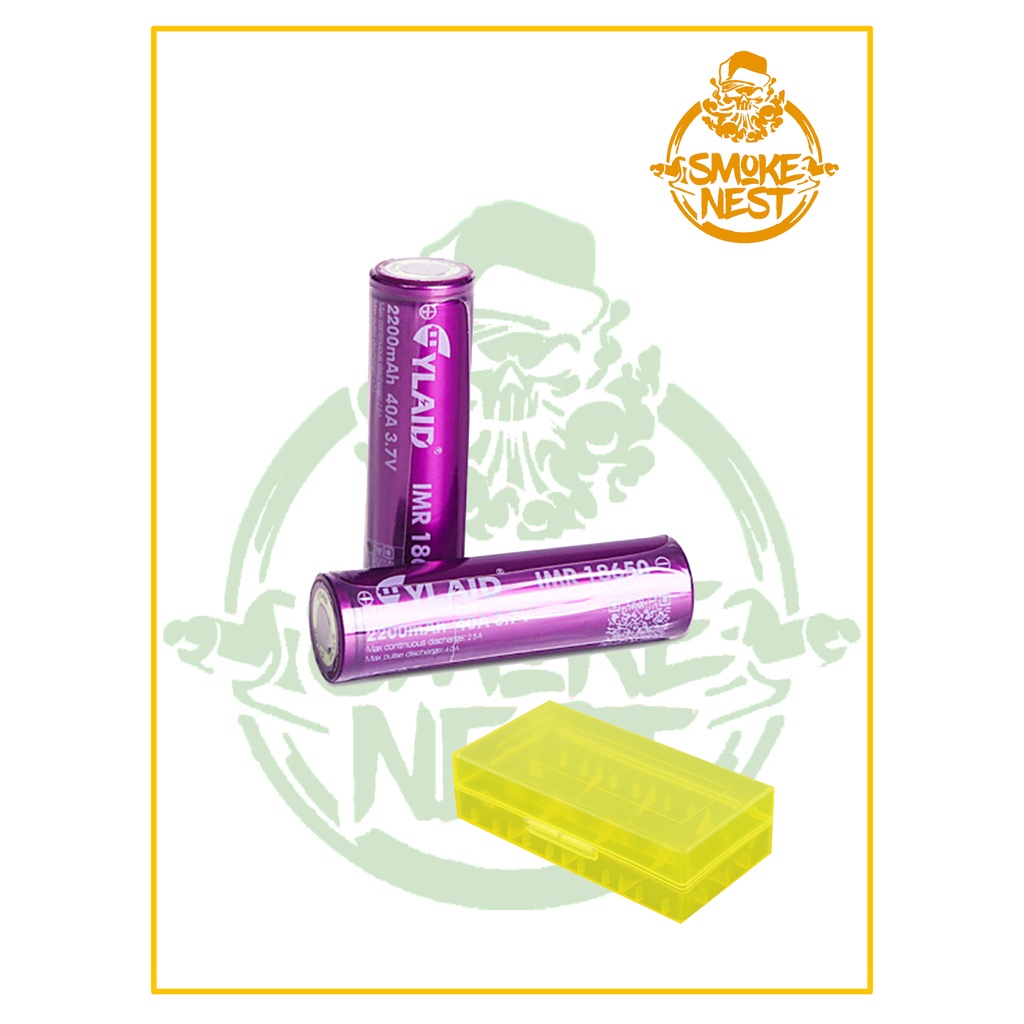 Pin Cylaid Tím (Pin 18550) – 2200mAh | Shopee Philippines