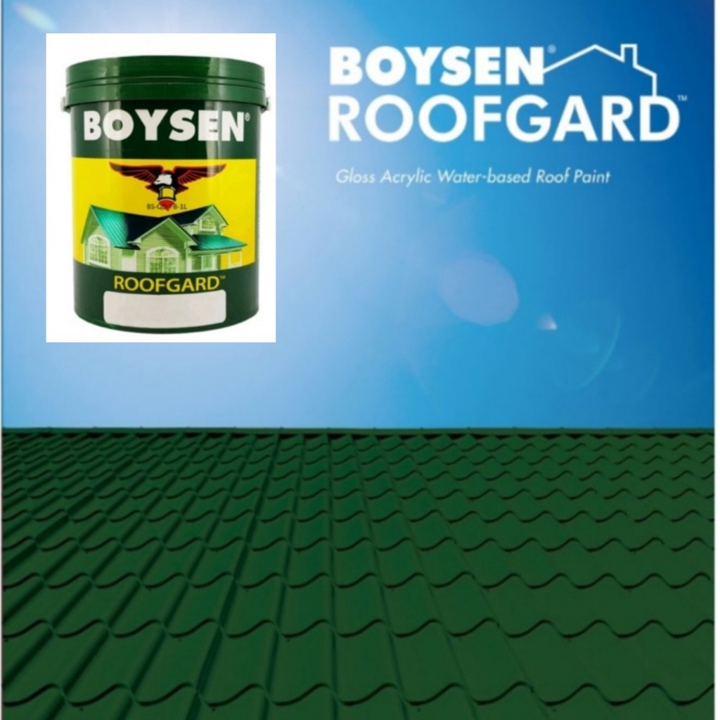 Boysen Roofgard Roof Gard Roofguard Roof Guard Roof Paint 4 Liters ...