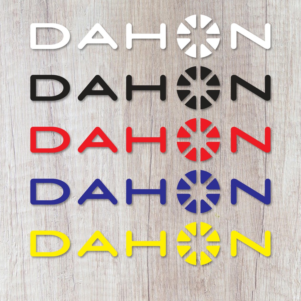 DAHON - vinyl cutout sticker | Shopee Philippines