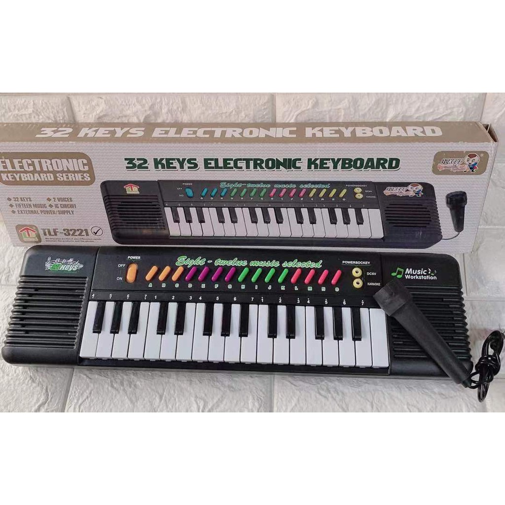 ELECTRONIC PIANO KEYBOARD SERIES WITH MICROPHONE BATTERY OPERATED COD ...