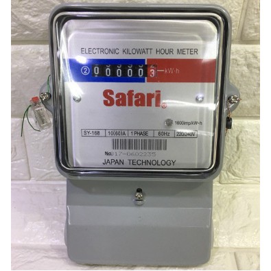 Safari Digital Kilowatt Hour Meter | Shopee Philippines