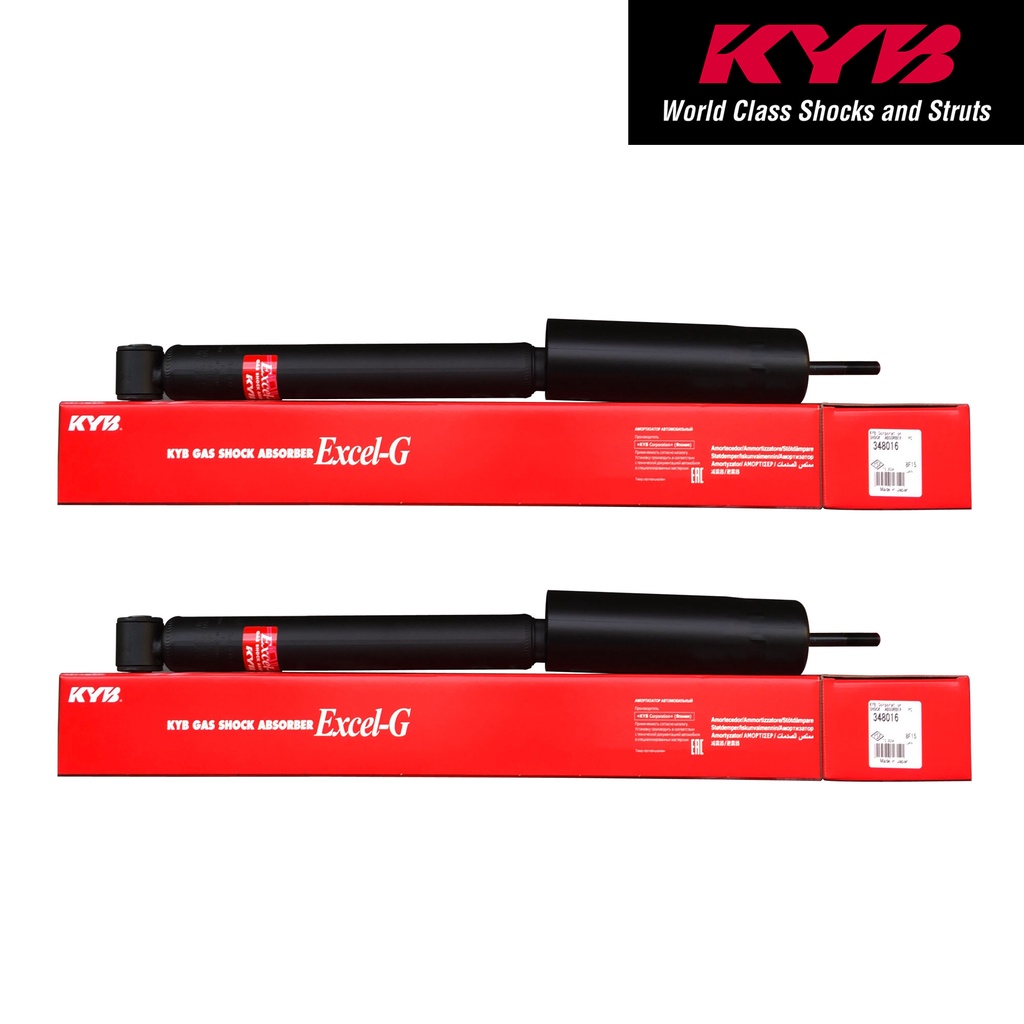 KYB KAYABA Excel-G Shock Absorber Rear for Honda City, Jazz 2009 - 2013 Set of 2 (348016 ...