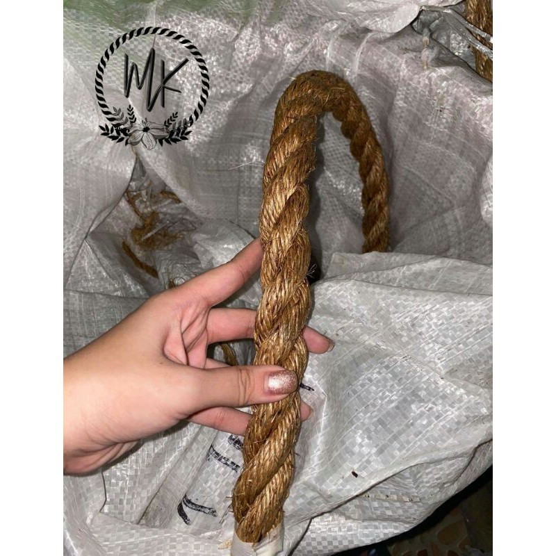 1" or 25mm x 1 meter manila abaca rope | BeeCost