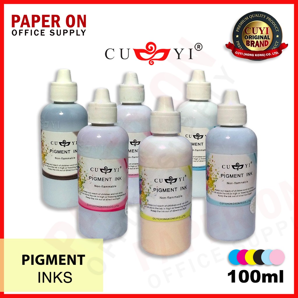 Cuyi Pigment Ink 100ml | Shopee Philippines